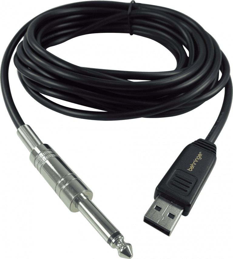 Cable de interfaz de guitarra a USB | GUITARRA 2 USB Behringer – My ...