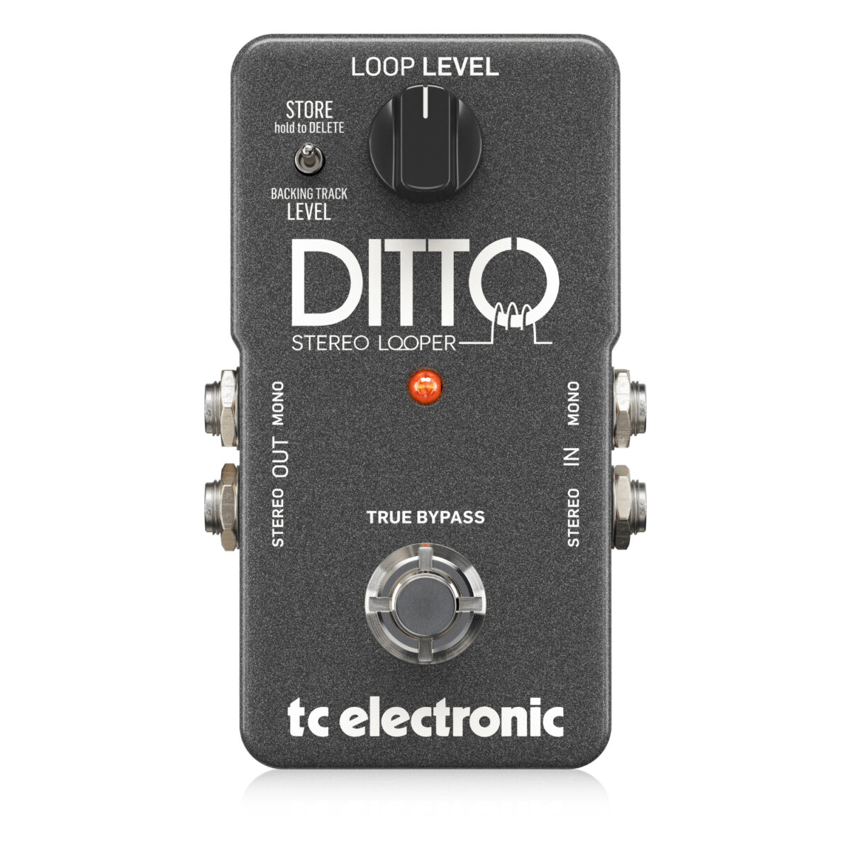 TC Electronic Ditto Stereo Looper Pedal Looper intuitivo estéreo