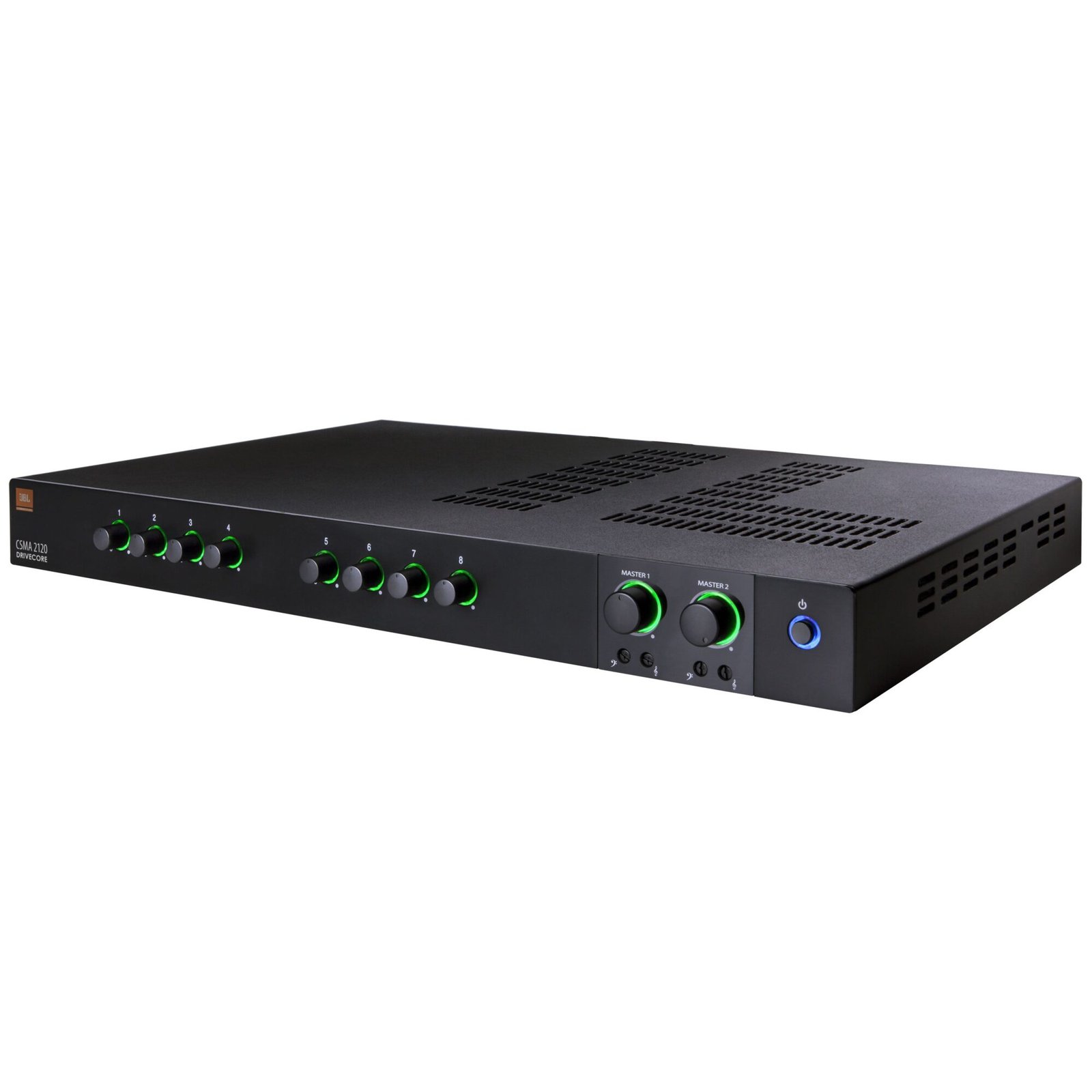 JBL CSMA-2120 Amplificador/ Mezcladora de 8 entradas, 120W - Ultramar Audio