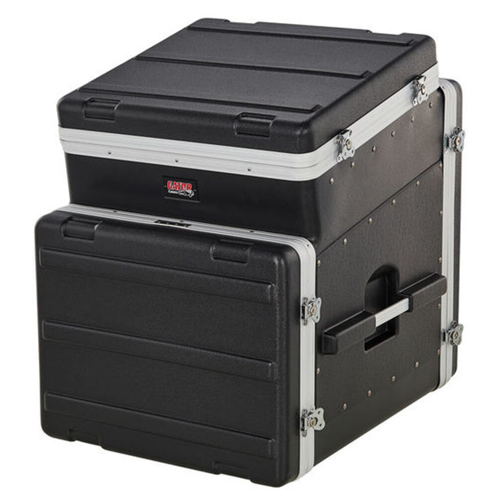 GRC-10X8 | GATOR | RACK P/EQUIPO 6 ESPACIOS MIXER P/DJ EN LA TAPA ...