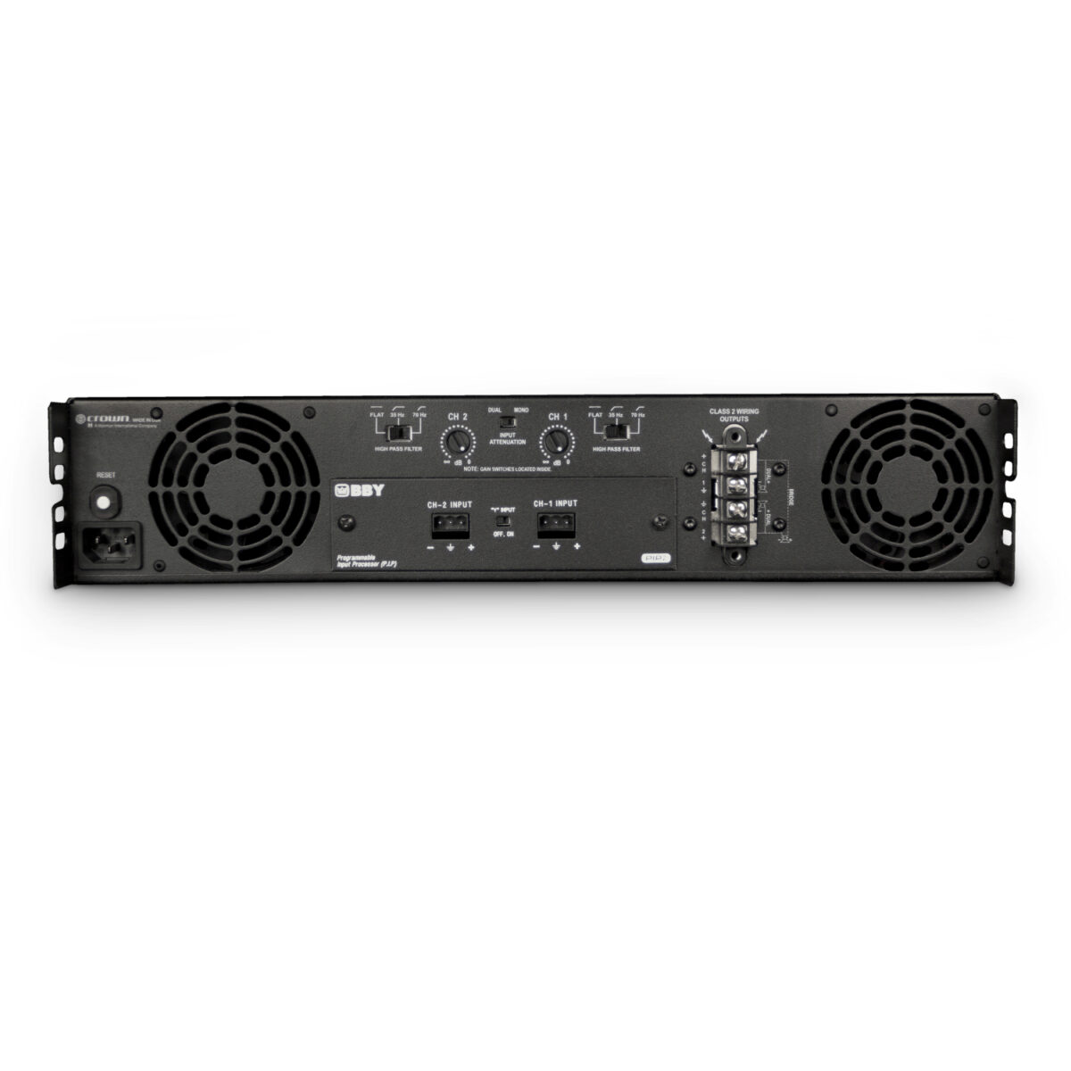 Crown CTS-1200 Amplificador de potencia de dos canales y 600 W