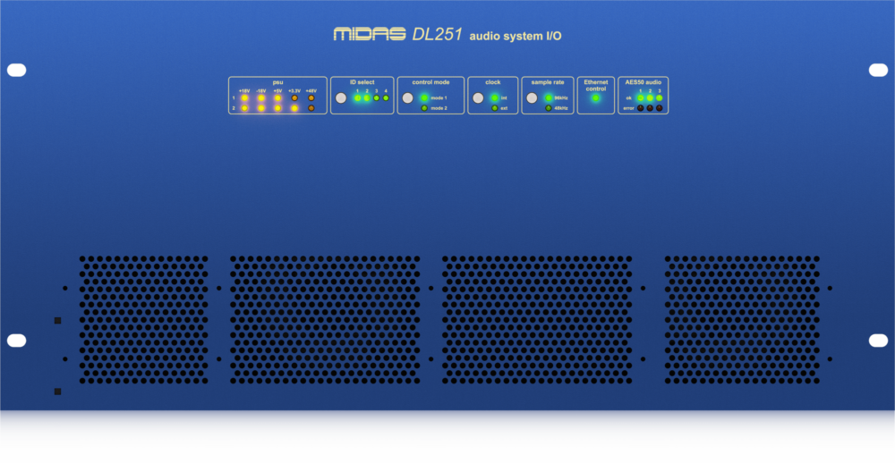 DL251 | MIDAS | Stage Box 48-Entradas / 16-Salidas - Ultramar Audio
