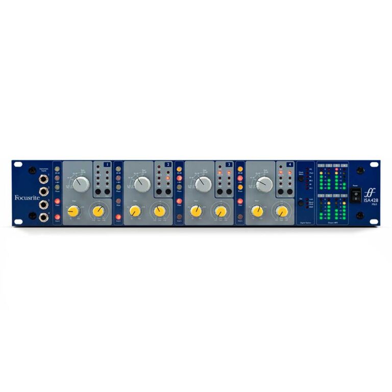 ISA 428 MkII | Focusrite | Preamplificador de Microfonos de 4 canales ...