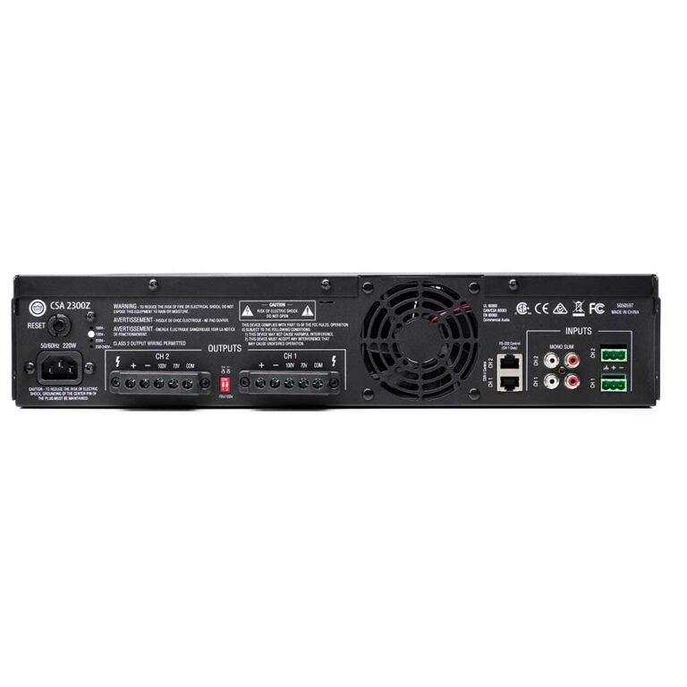 CSA-2300Z | JBL | Amplificador de potencia - Ultramar Audio