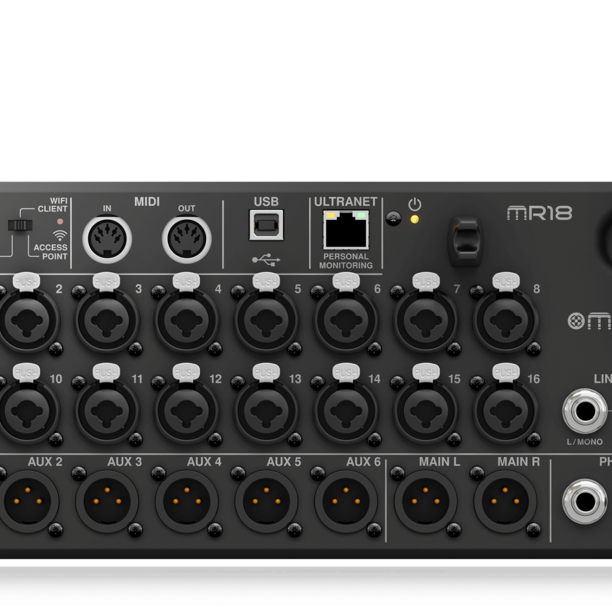 MIDAS MR18 Consola digital de 18 canales formato pequeño - Corporación ...