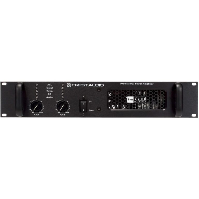 PRO-7200 | CREST AUDIO | POWER STEREO 1000W. 4OHM. "CREST AUDIO ...