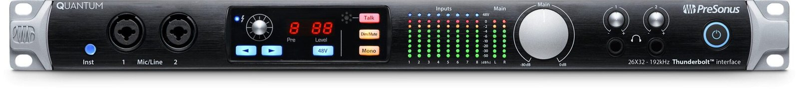 QUANTUM THUNDERBOLT INTERFACE | Presonus | Interfaz de audio ...
