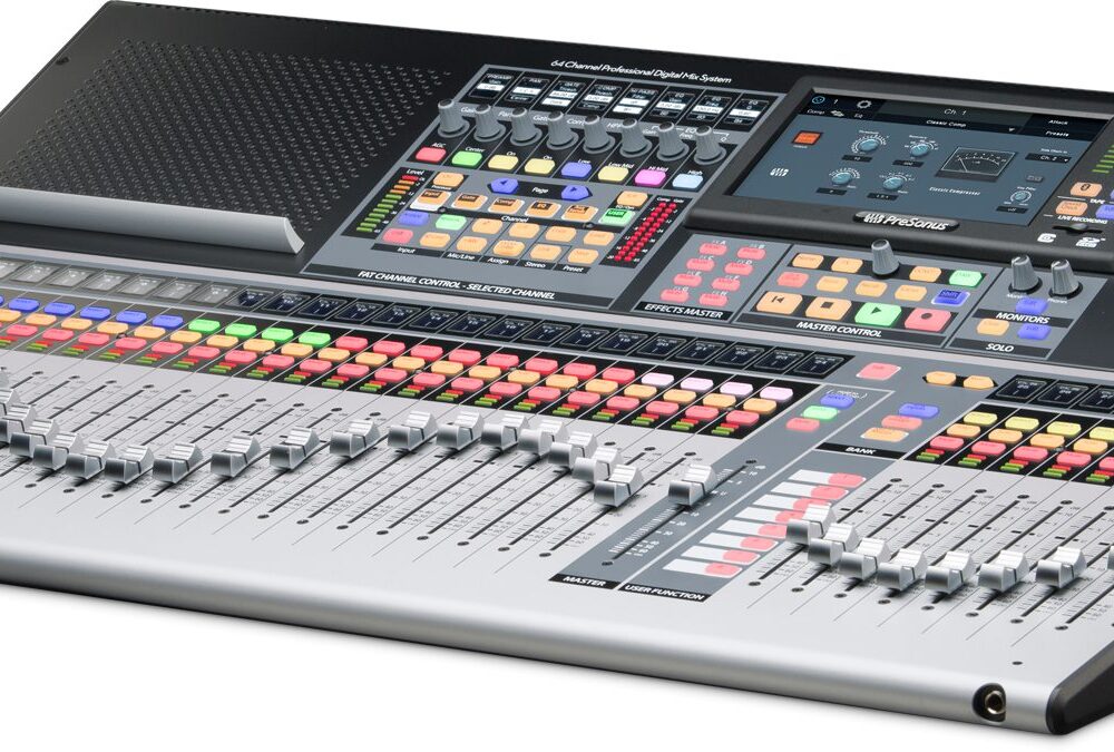 STUDIOLIVE 64S | Presonus | Interfaz de audio USB y mezclador digital ...