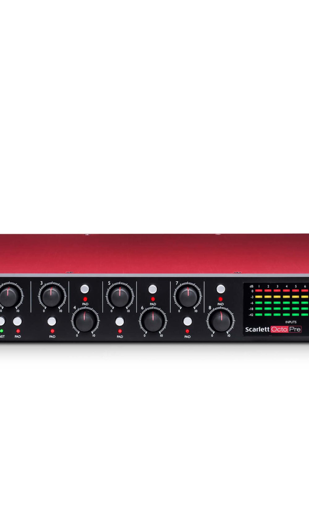 Scarlett 8i6 | Focusrite | Interface de audio - Ultramar Audio