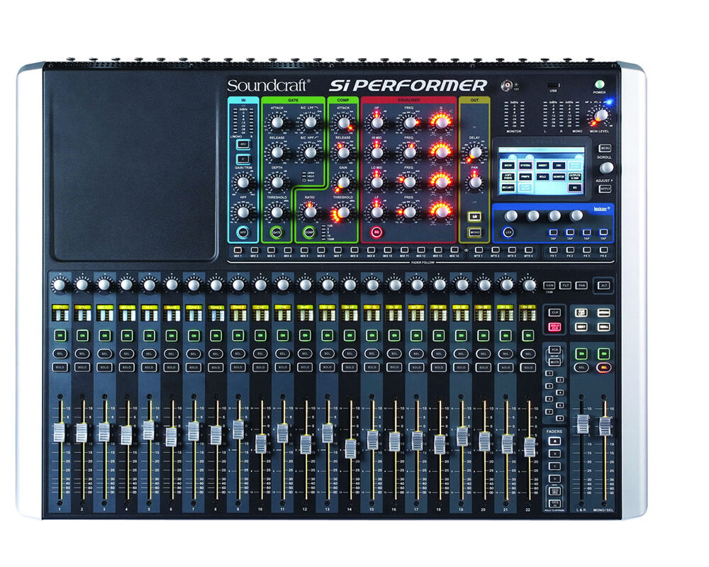 SIGNATURE 12 | Soundcraft | Mezclador analógico con Efectos - Ultramar ...