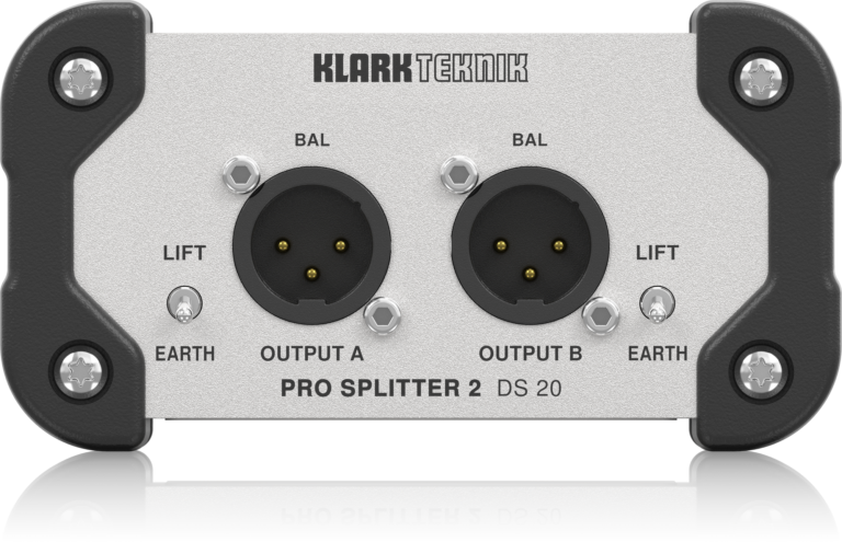 DS 20 | Klark Teknik | SPLITTER PASIVO 1 IN 2 OUT C/TRAFO MIDAS
