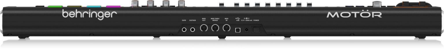 Behringer MOTOR 61 Teclado controlador maestro USB/MIDI de 61 teclas