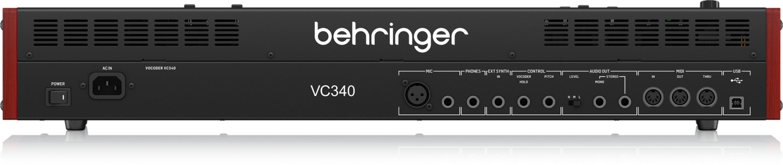 VOCODER VC340 | Behringer | Vocoder analógico para cuerdas y voz humana