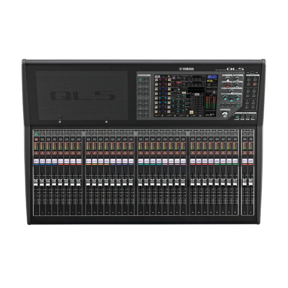 Yamaha QL5 Consola de mezcla digital de 32 entradas y 16 salidas