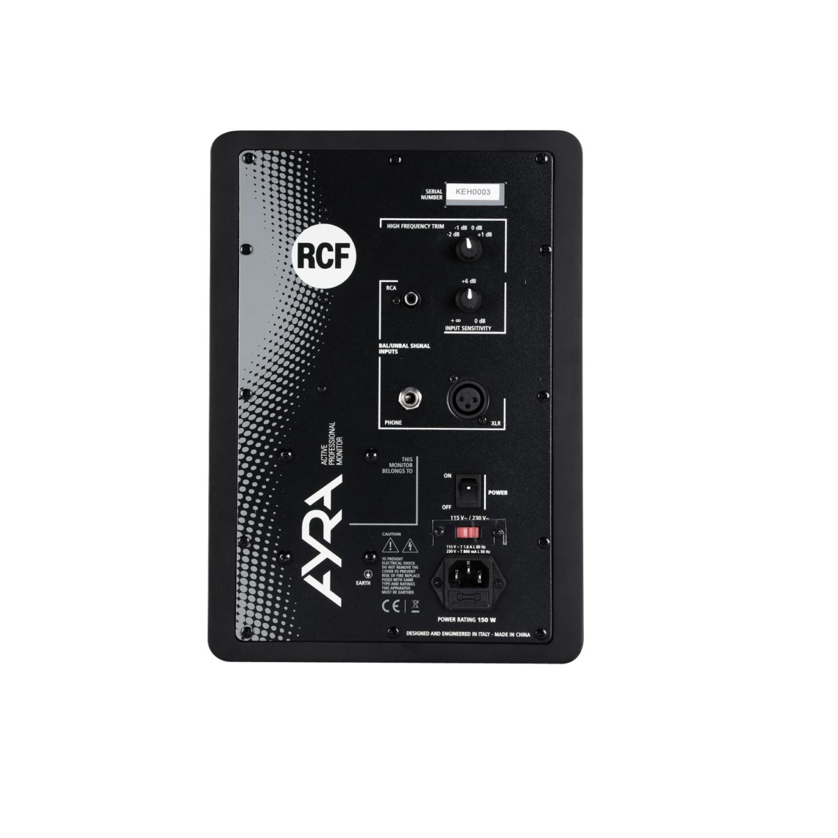 RCF AYRA 5 Monitor profesional activo de 2 vias - Corporación Ultramar Audio Perú