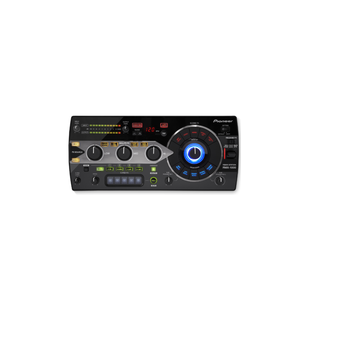 Pioneer RMX 1000 Unidad efectos/sampler profesional para DJ - Ultramar ...
