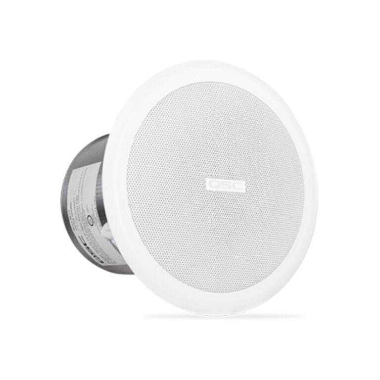 QSC AC-C4T Altavoz para techo 4.5" full rango, blanco