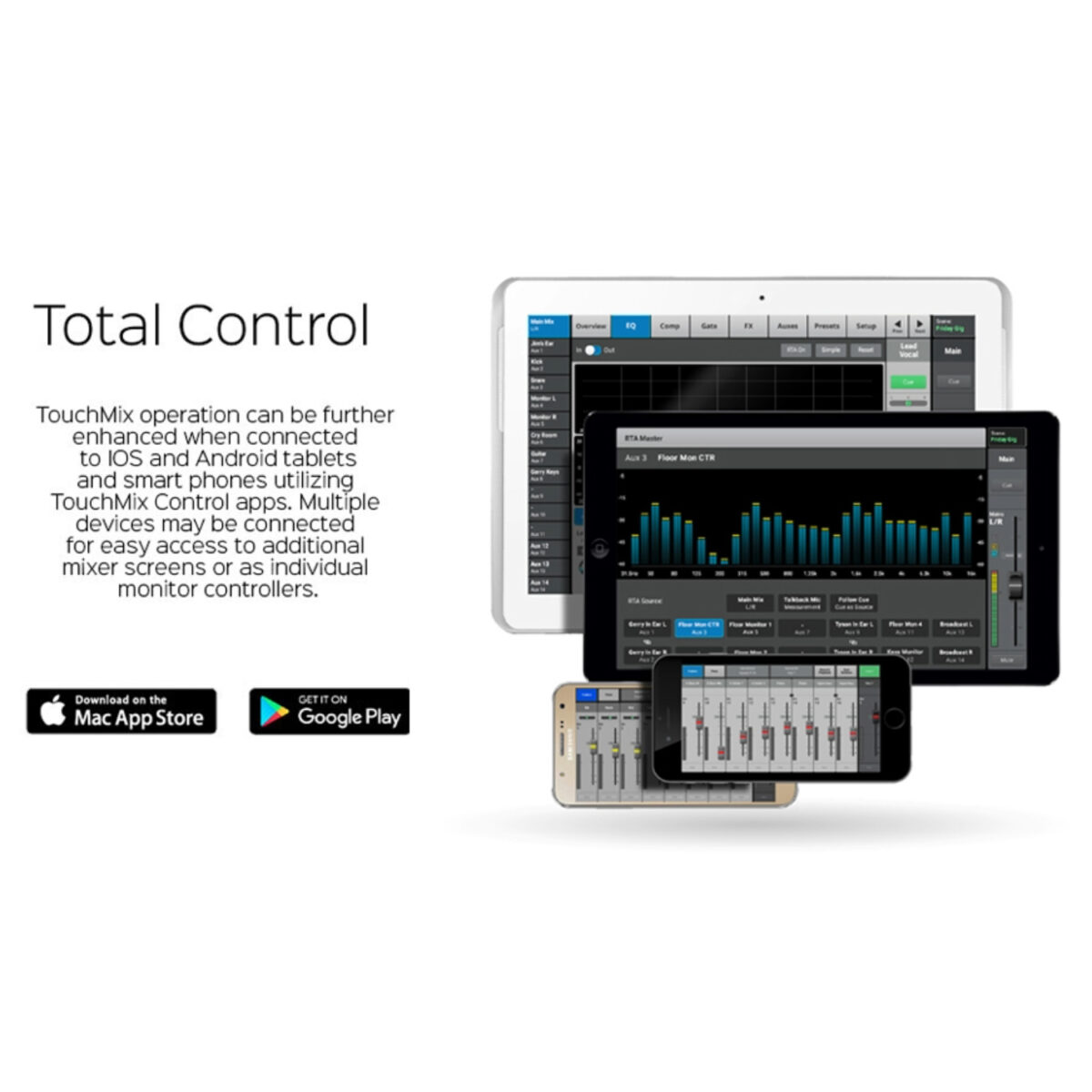 QSC TOUCHMIX-30 PRO Mezclador digital de 32 canales