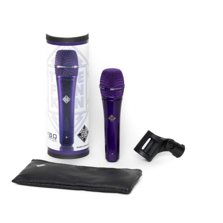 Telefunken Elektroakustik M80 Morado Micrófono Dinámico