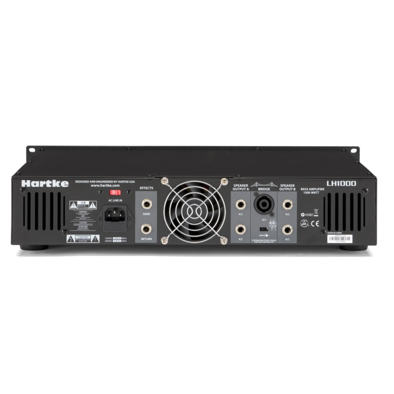 Hartke LH1000 Amplificador de bajo de 1000W con preamplificador de ...