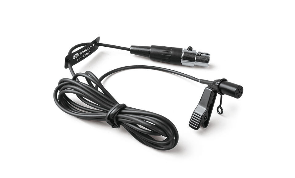 RELACART LM-C550 Micrófono de Solapa con Conector Shure