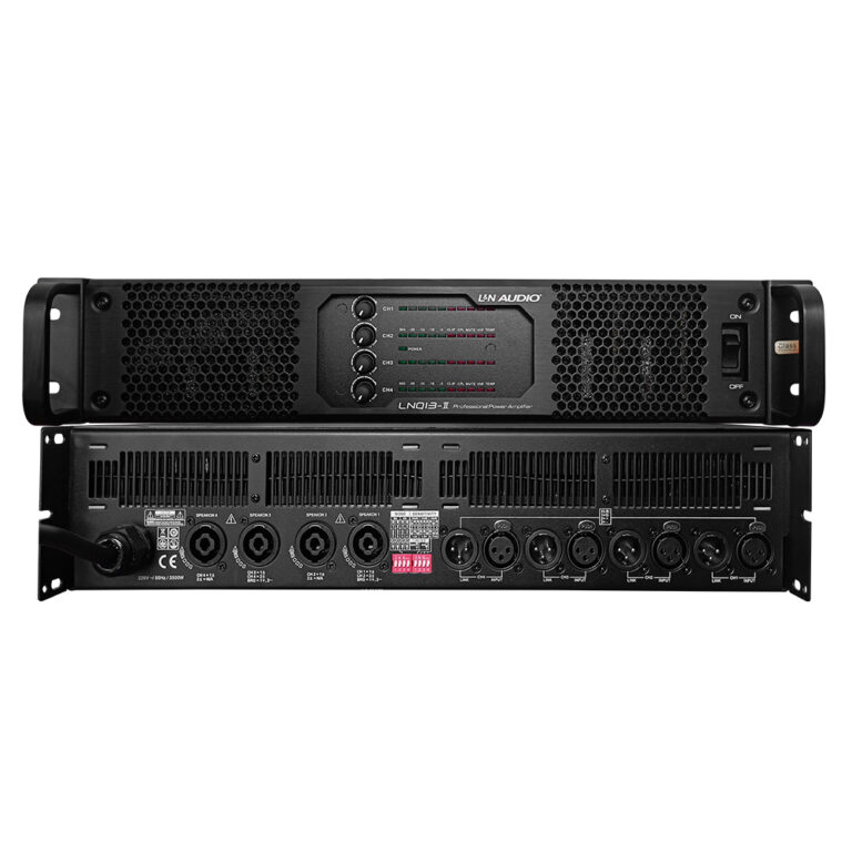 L&N-AUDIO LNQ13-II POWER LIGHT 2500W X 4 * 2 OHM – NEUTRIK SPEAKON NL4