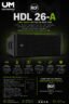 RCF HDL 26-A – Módulo Line Array Activo de Dos Vías Profesional con ...